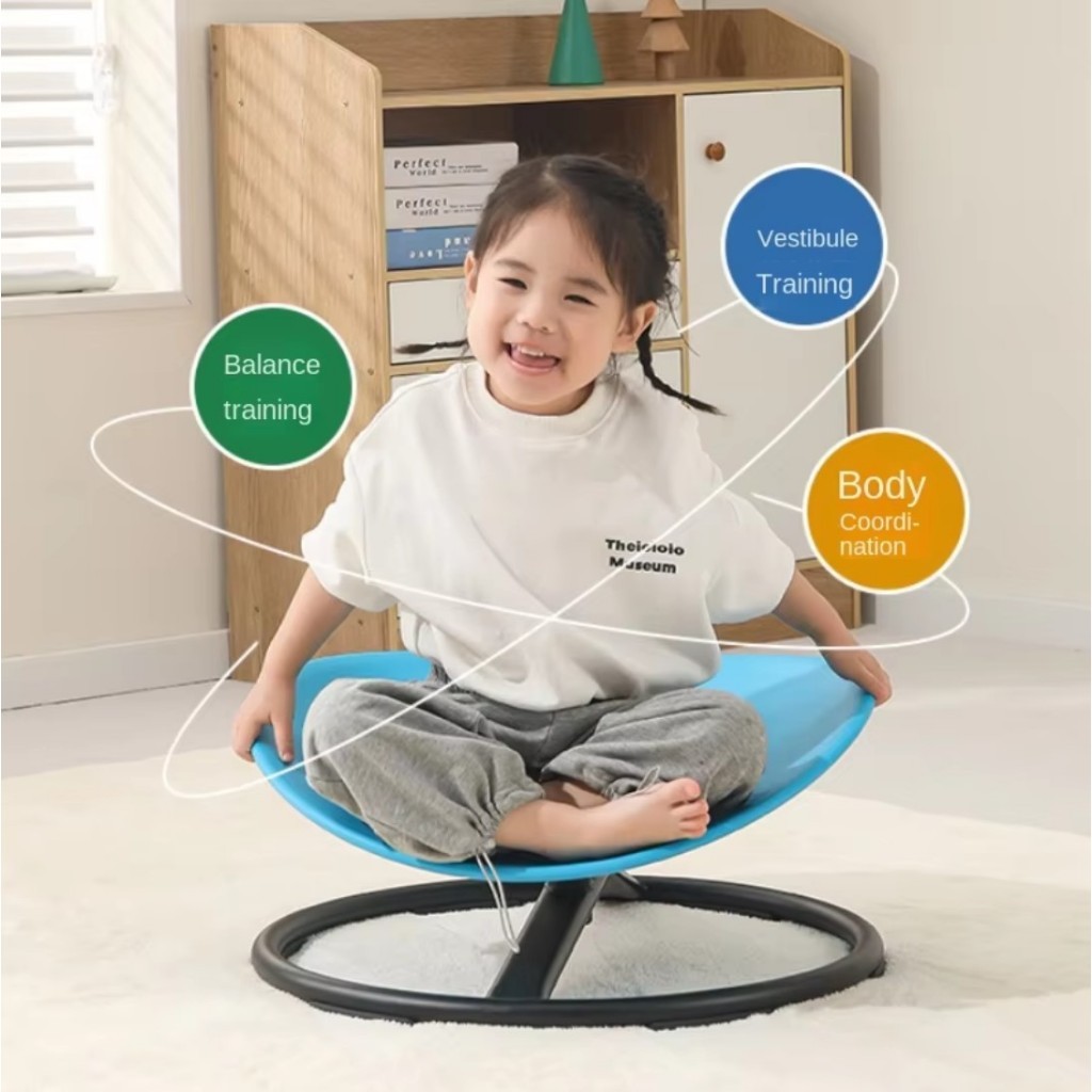 COD High Load-Bearing Swivel Chair: Circular Rotating Disc for Kids ...
