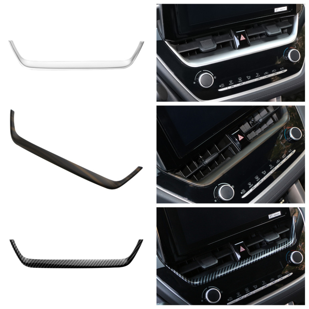 Car Dashboard Central Console Nav Screen Frame Trim Decoration for ...