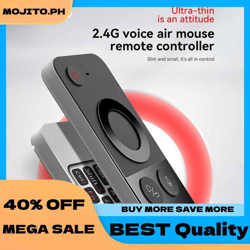 2.4G Wireless Keyboard Air Mouse Remote Control with Infrared Learning ...