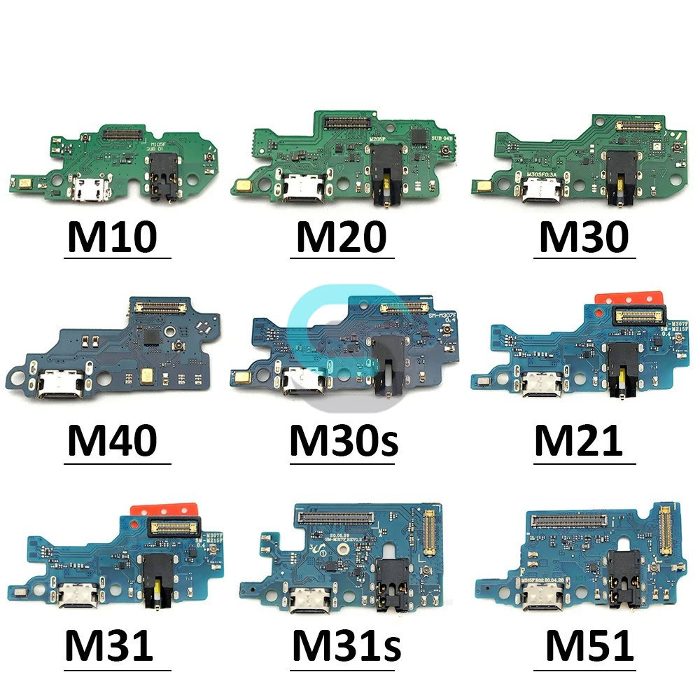 USB Charging Port Charger Board Flex For Samsung M21 M31S M51 M10 M20 M30 M23 M33 M10 M20 M30 ...