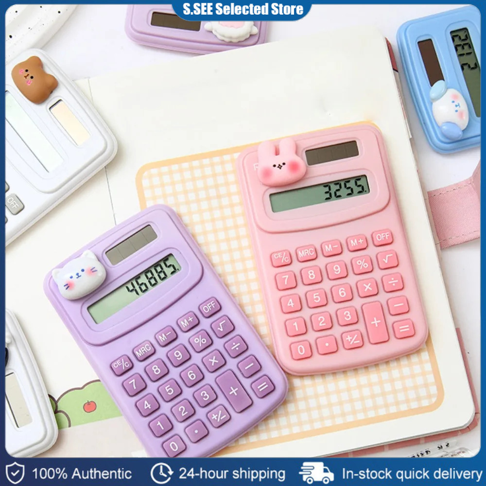 Portable MIni Calculator Cute Students Calculator Colorful Small ...