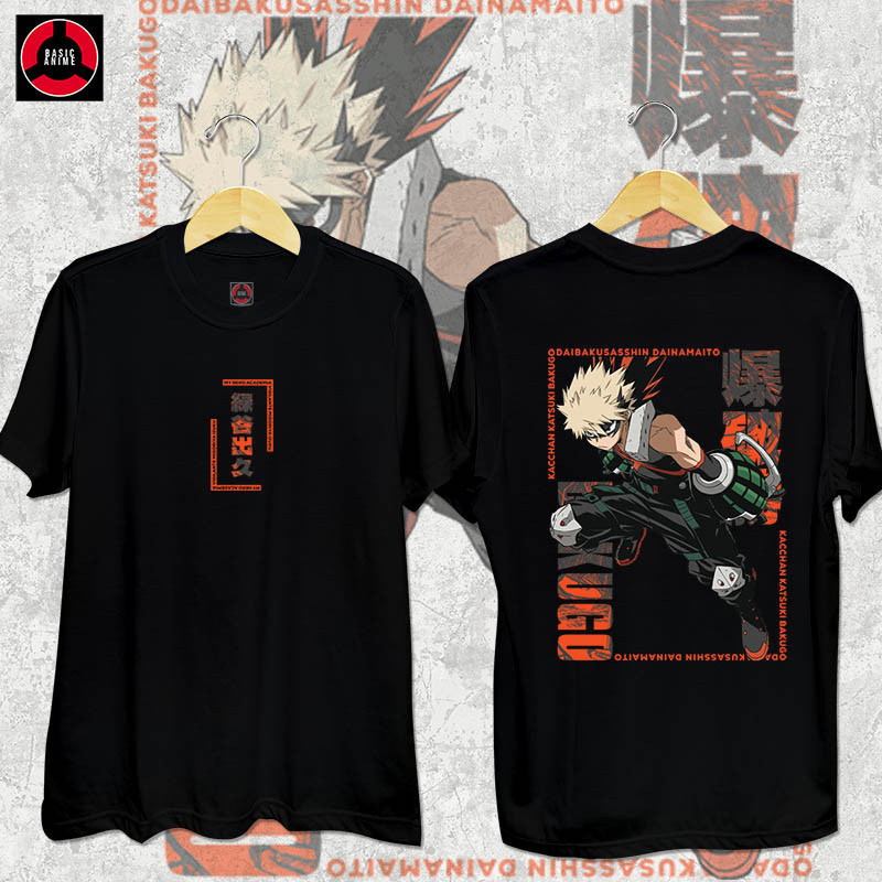 My Hero Academia - Katsuki Bakugo Anime Shirt | Shopee Philippines