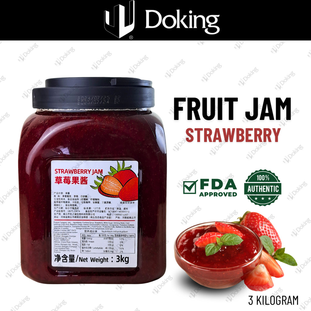 Doking Jam Strawberry 3kg | Shopee Philippines