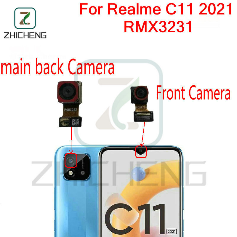 For Realme C11 2021 RMX3231 Front Camera Main Facing Back Camera ...