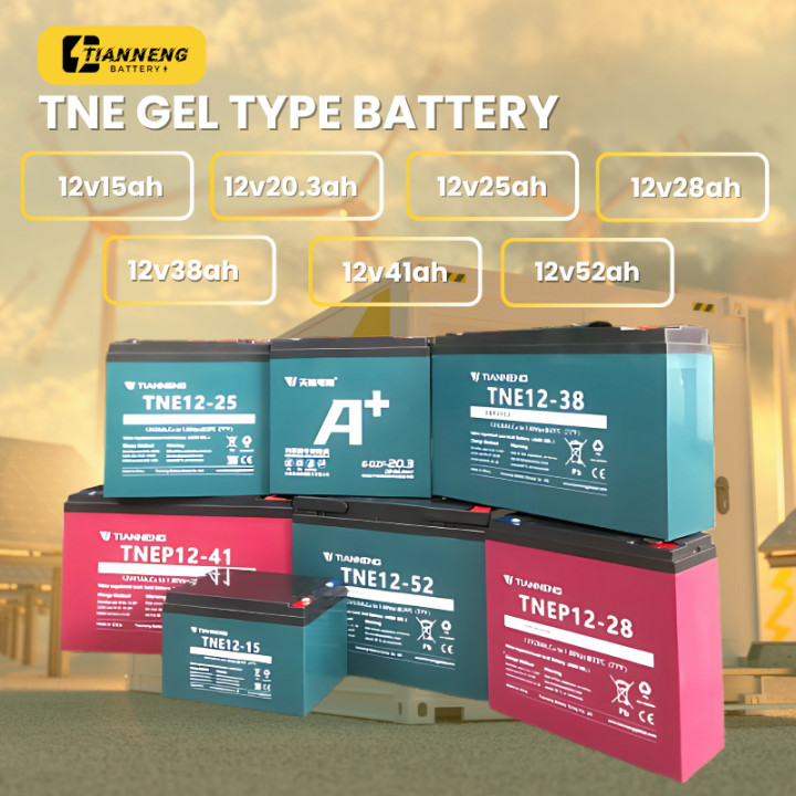 Tianneng battery 12v 25ah 12v15ah/20/41/38ah Lead-acid Battery DEEP ...