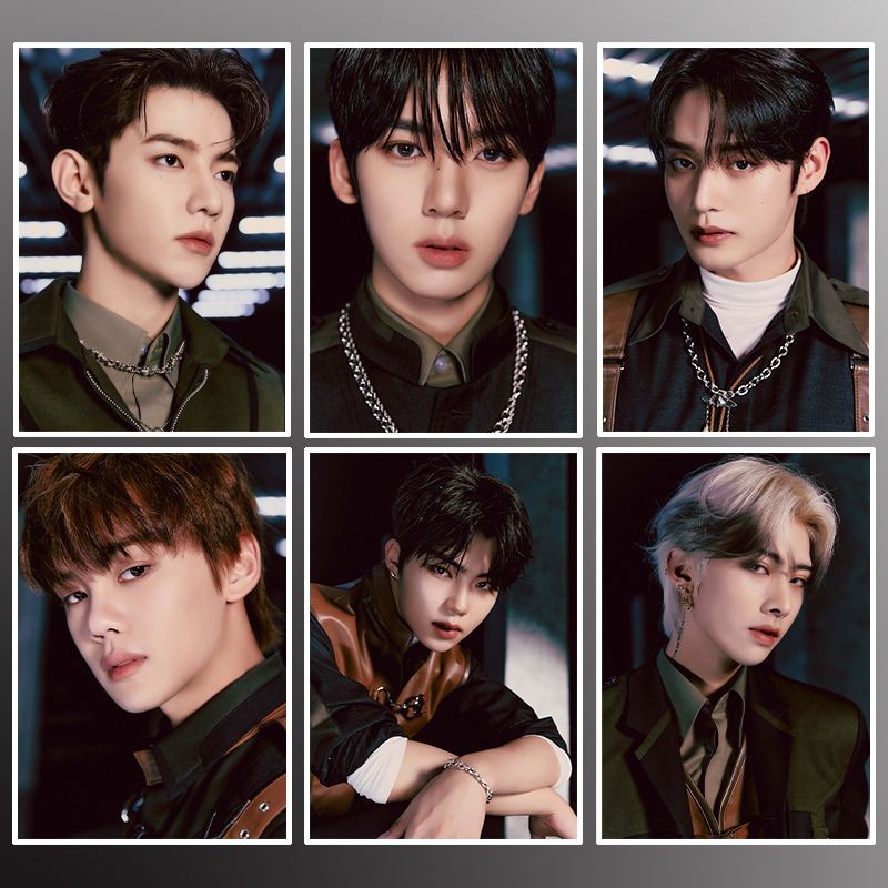 ZB1 Mini Album 2 Concept Photo Sticker Poster Wall Sticker Star ...