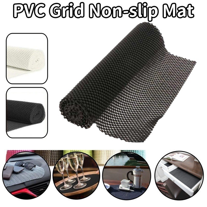 30*150CM Kitchen Table Mesh Mat Cupboard Drawer Non-slip Liner Pad ...