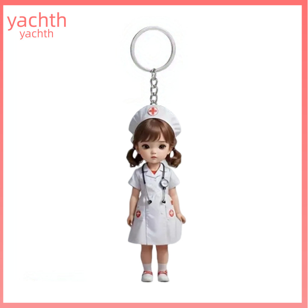 Nurse Key Chain Heartfelt Nurse Key Charm Thank Nurse Keychain Pendant ...