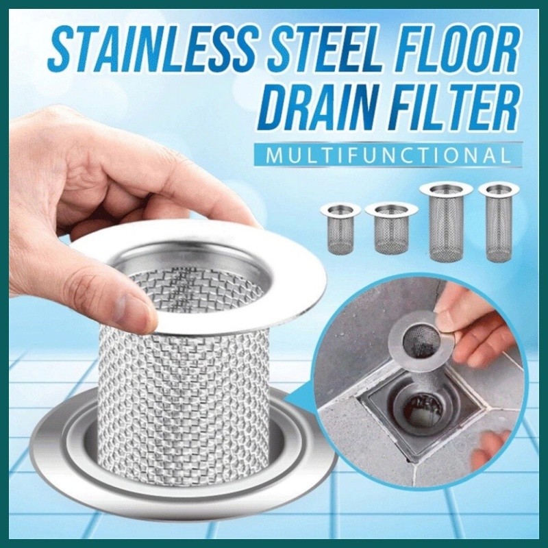 OPE 304 Stainless Steel Sewer Filter Screen Toilet Floor Drain Screen ...