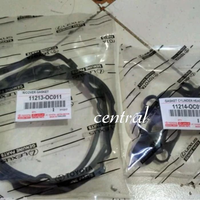 Valve cover gasket plus spark plug seal for innova petrol, price per ...