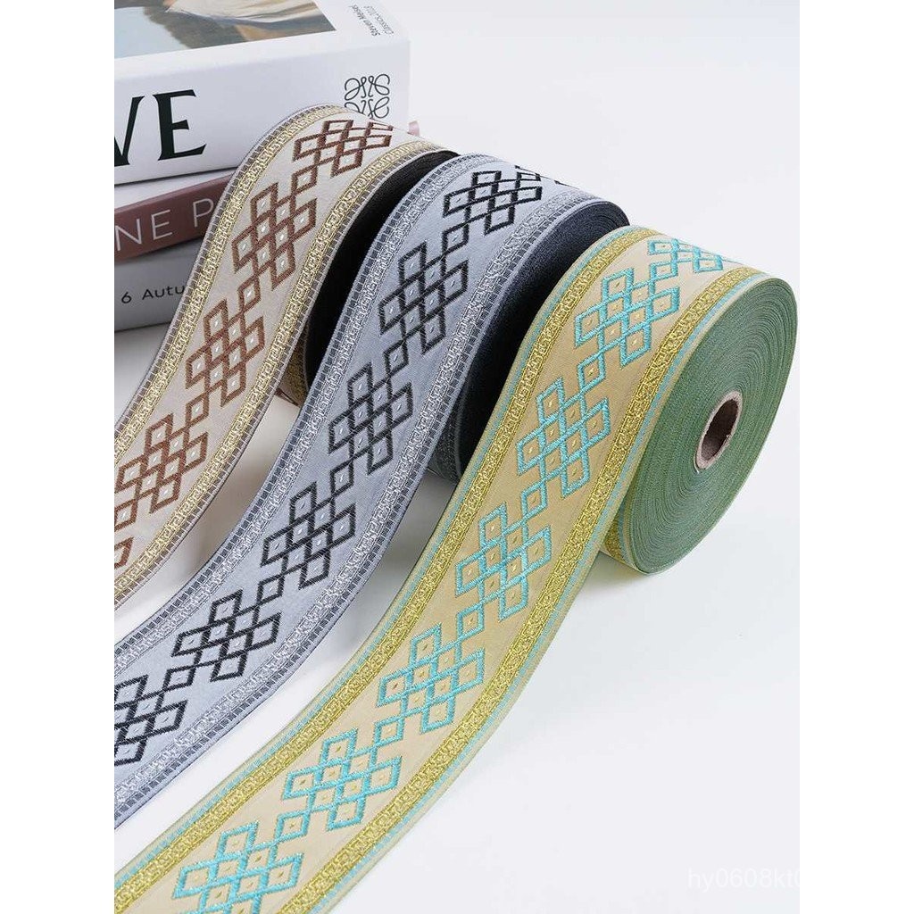 Curtain vertical edge Chinese jacquard edge 4/6/8 cm tablecl CKOJ ...