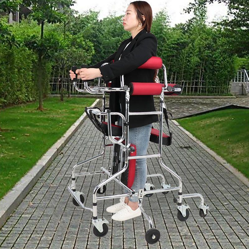 Elderly Rehabilitation Walking Aid Adult Walker Stroke Hemiplegia Lower ...