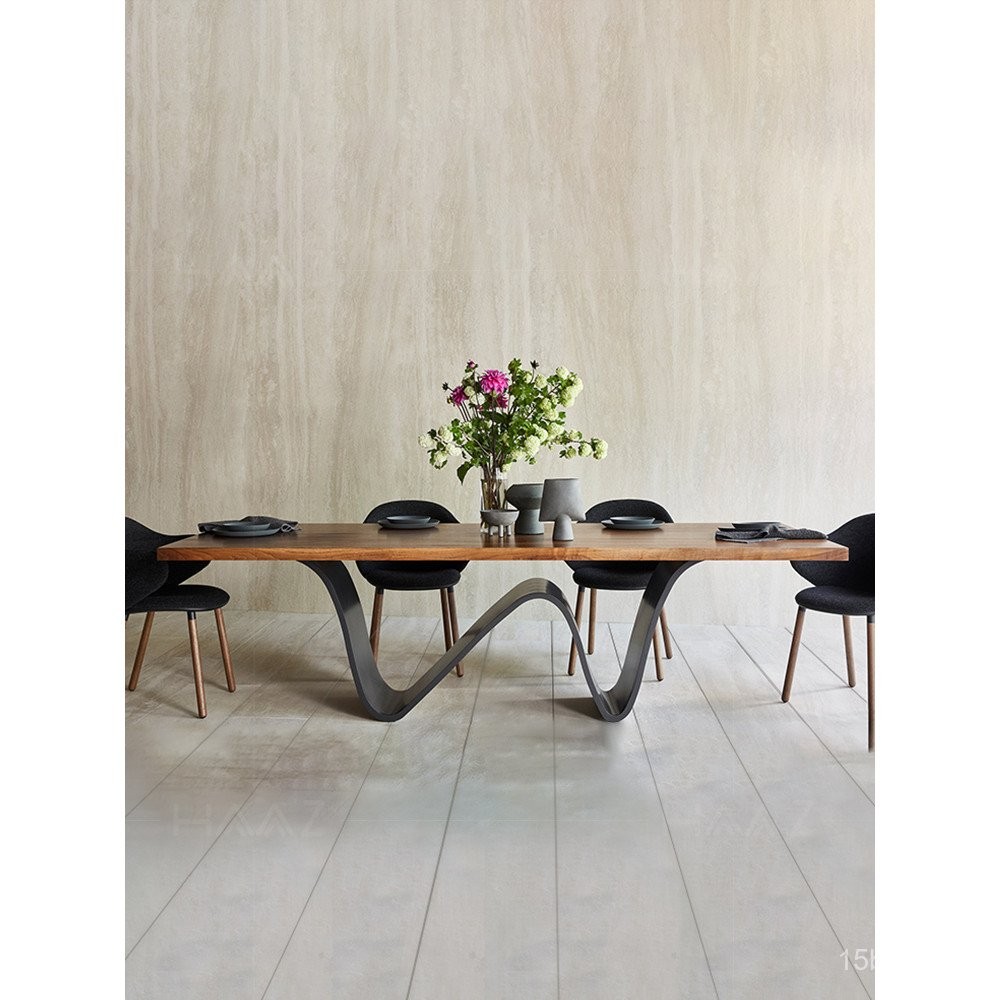 North American Black Walnut Large Board Dining Table Rectangular ...