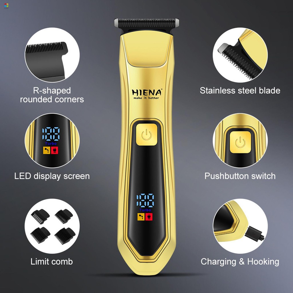 Men Automatic Hair Clipper Low Noise Hair Cutting Machine for Men Woman ...