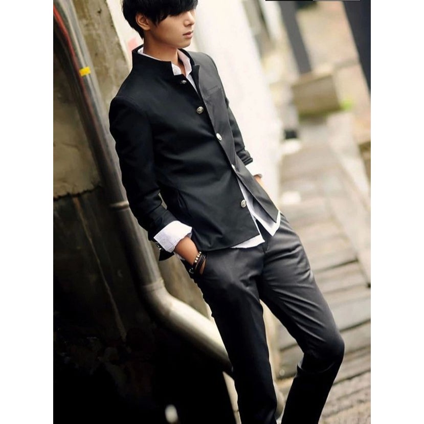 Mob Psycho 100 Cosplay Costume Mobu Saiko Hyaku Kageyama Shigeo black ...