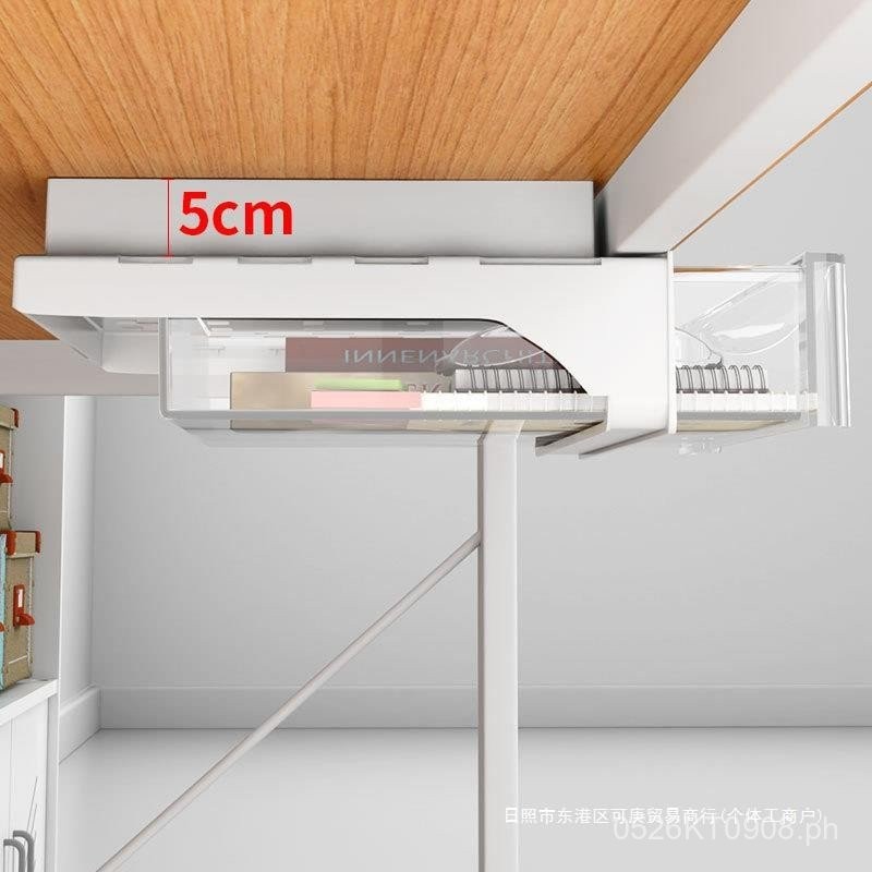 Drawer Storage Box Under Desk Hanging No-Drill Adhesive Under Desk ...