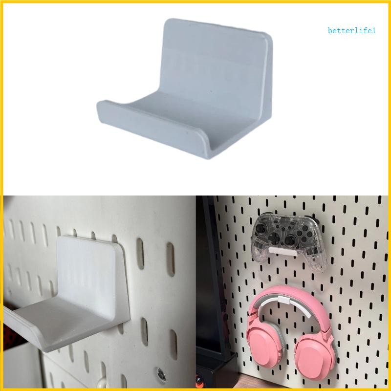 BTM Hole Board Wall Mount Holder for Game Controller and Headphone Hole ...