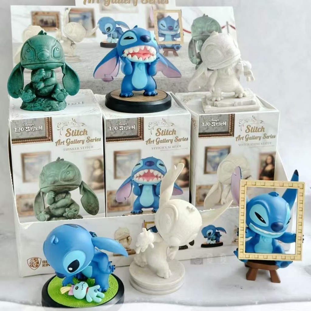 Official Stitch Art Museum Blind Box Star Wars Stitch Figurine ...
