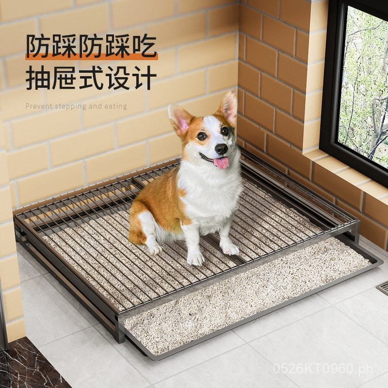 Teddy Poop Small Dog Litter Box Large Pee Potty Dog Toilet Pet Bedpan ...