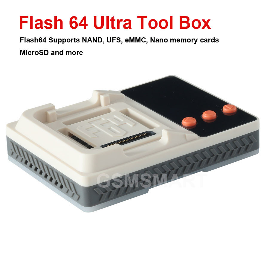 100 Original F64 Flash 64 Ultra lite Tool Box full set with UFS BGA 153 ...