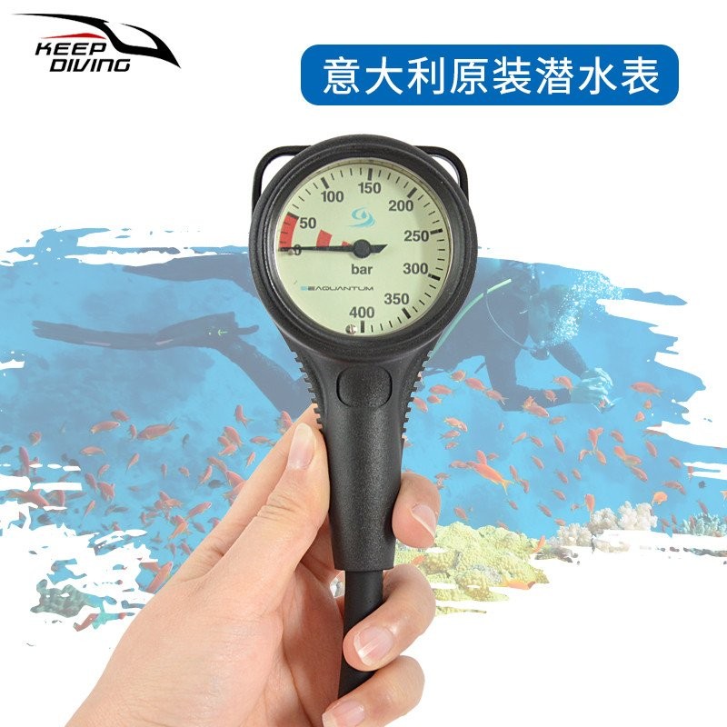 Italian Original Scuba Diving Pressure Gauge Single Gauge Air Pressure ...