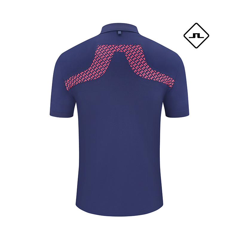 JL Golf Short Sleeve T-shirt Men's Summer Comfort Sports Polo Shirt ...