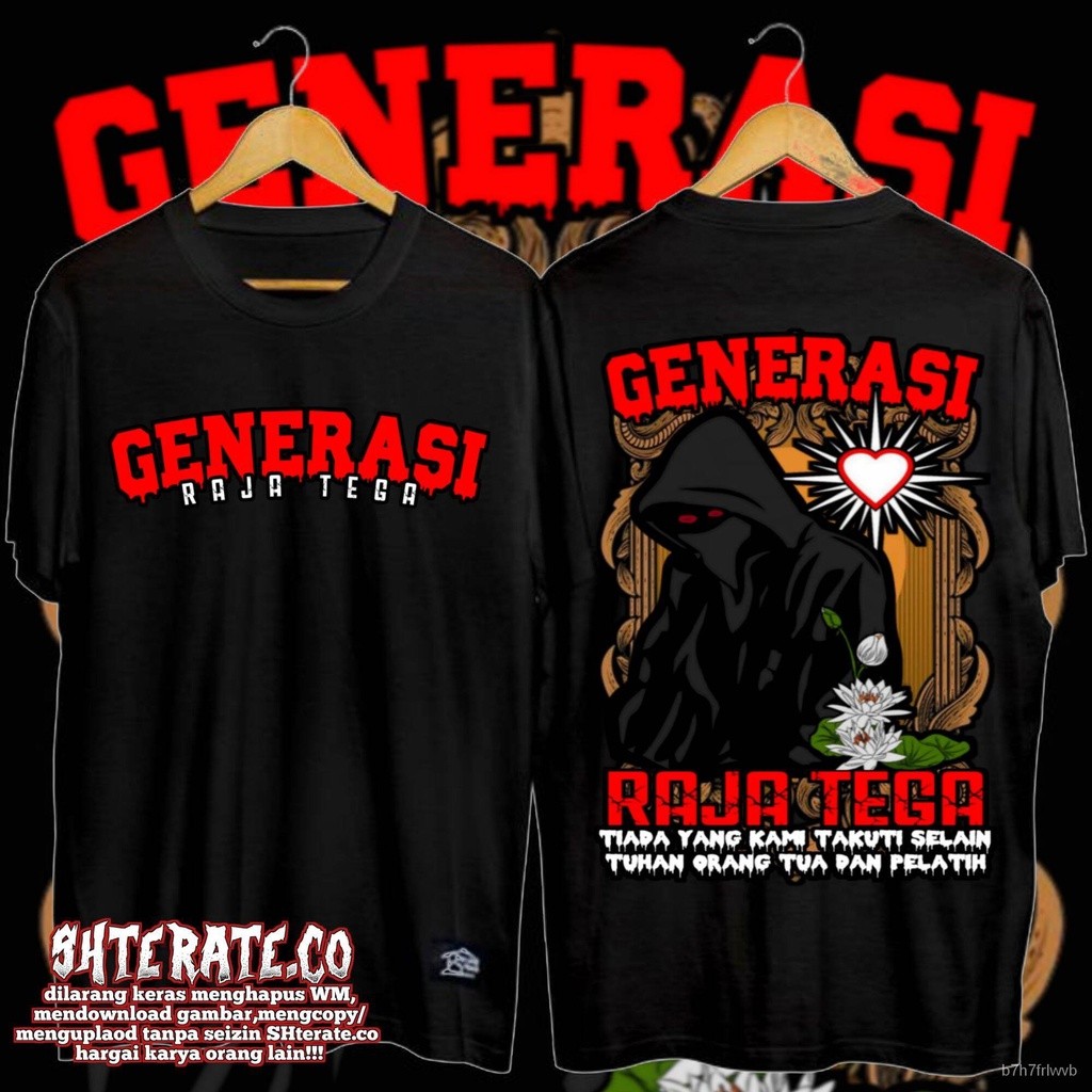 The Tega King Generation Psht Tshirt Limited Edition Baju Tshirt ...