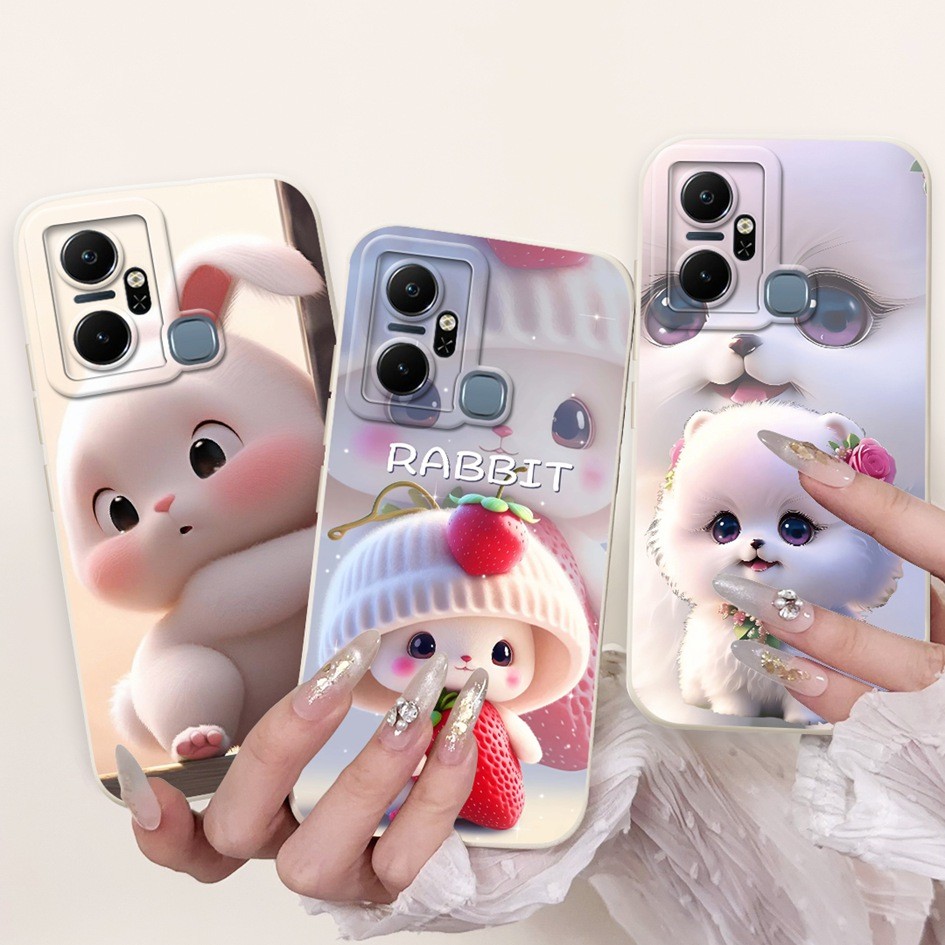 Shockproof Casing For Infinix Smart 6 Plus Case X6823C X6823 Cover Cute ...