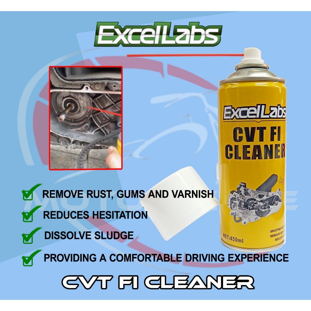 Original Excellabs Cvt Fi Cleaner Cleaner & Brake Parts Cleaner 450ml ...