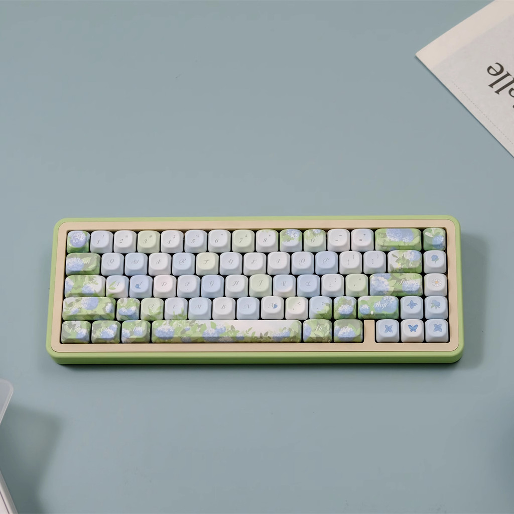 126 Keys Endless Summer Keycaps XOA MOA Profile PBT Dye Sublimation Key ...