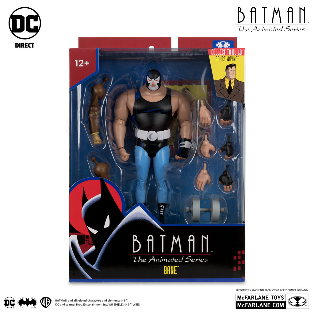 Mcfarlane DC Direct Batman Animated Bane (Build Bruce Wayne) | Shopee ...