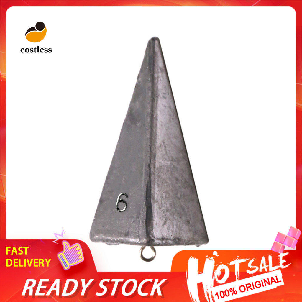 Offshore Fishing Weight Saltwater Fishing Sinker 2-6oz Triangular ...