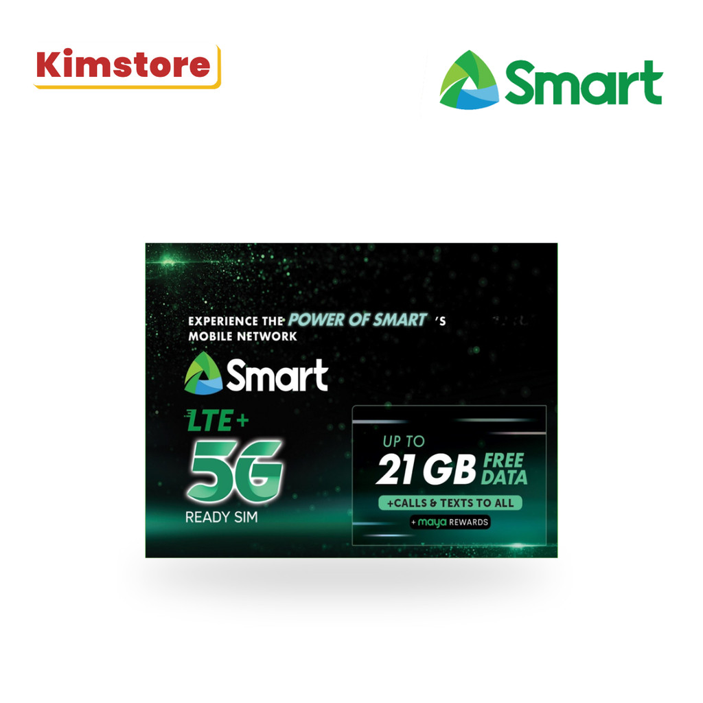 Smart Prepaid POWER LTE + 5G Ready SIM | Shopee Philippines