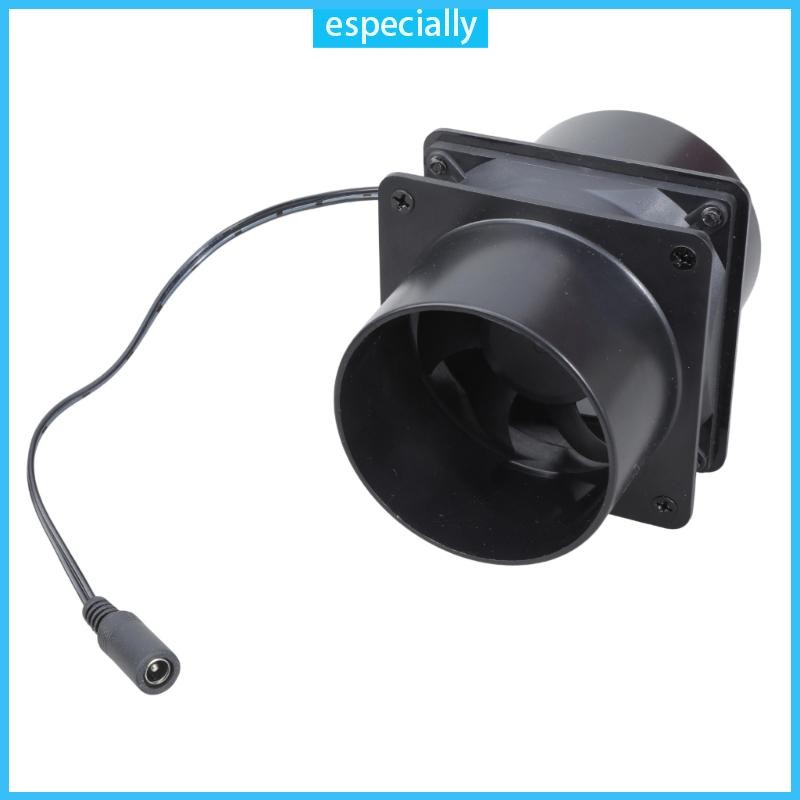 ESP 8cm 12V Extractor Fan Low Noise Inline Duct Hydroponic Air Blower ...