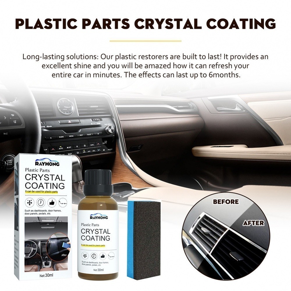 Rayhong Plastic Refurbishment Coating Car Interior Cleaning Polishing ...