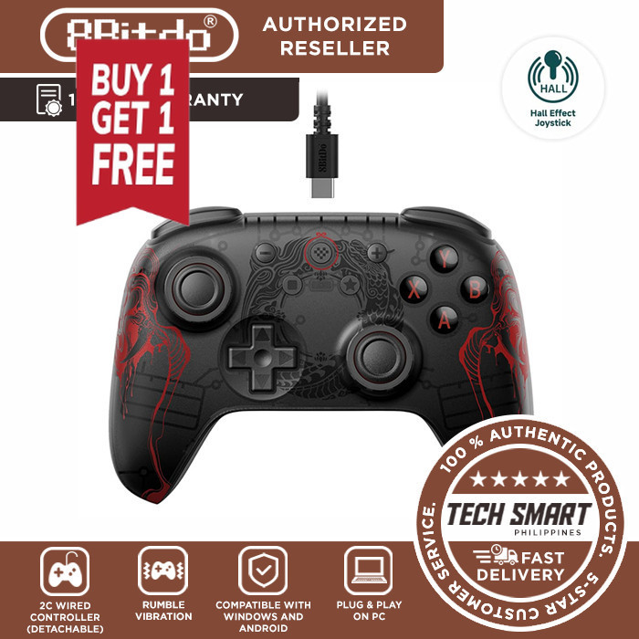 8BitDo Ultimate 2C Wired/Wireless Controller for Windows PC and Android ...
