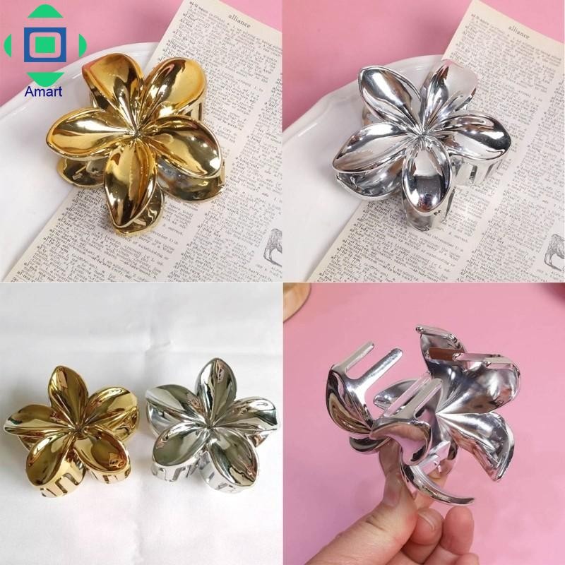 Flower Shape Hair Clip Hairs Claw Clip Headwear Fashionable Hair Clamps ...