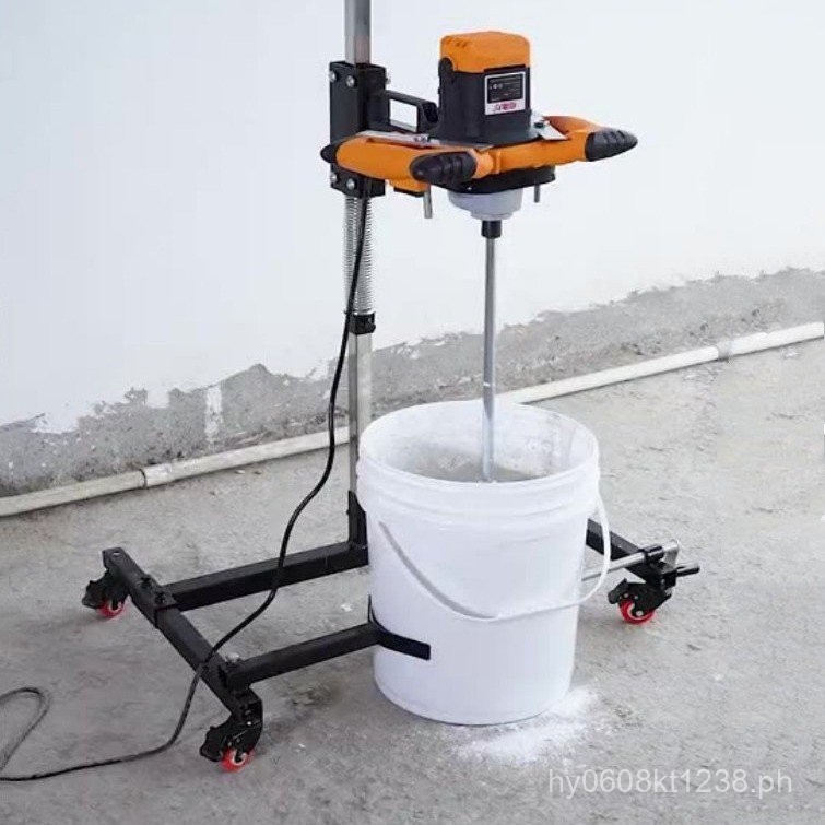 Stand Fixed Electric Paint Mixer Cement Vertical Food Putty Powder ...