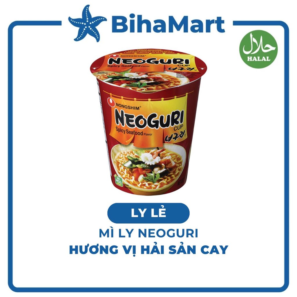 [ODD CUP] - NONGSHIM - Neoguri Cup Noodles with Spicy Seafood Flavor ...