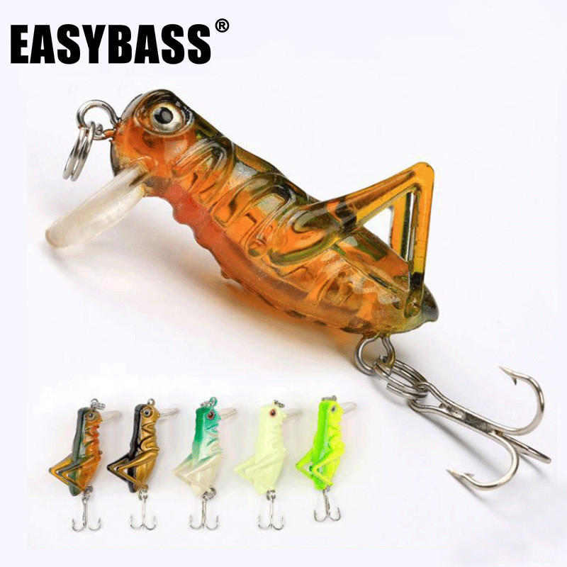 Lure Lure Lure Luminous Minnow Insect Fake Bait Freshwater Bionic Real ...