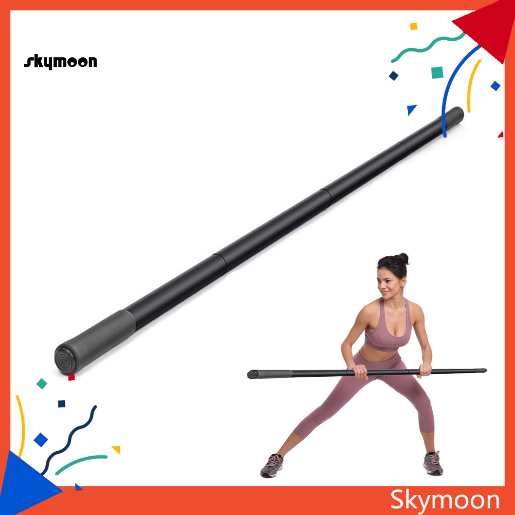 Skym* Portable Yoga Bar Removable Yoga Accessory Flexible Yoga Stick ...