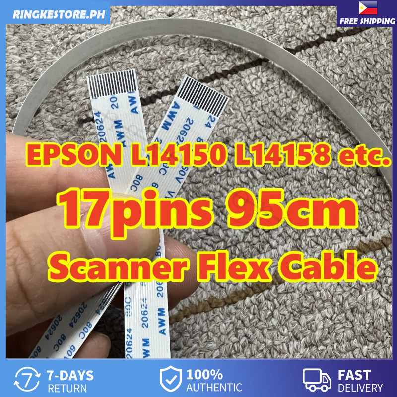 New Brand 17pins 95cm Scanner Flex Cable for EPSON L14150 L14158 ...