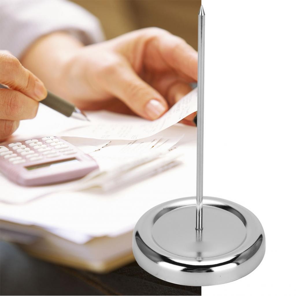 foreststore-ph Hilitand Stainless Steel Straight Rod Paper Memo Holder ...