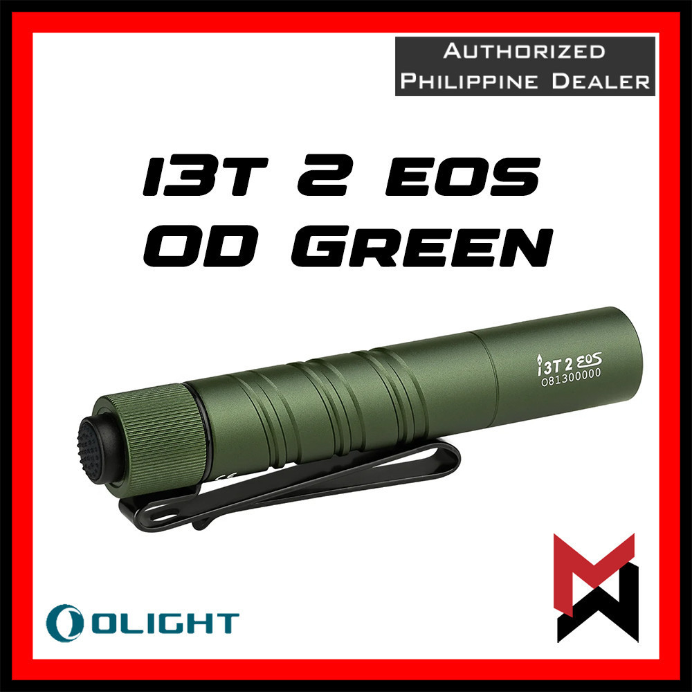 Olight i3T 2 v2 - OD Green - LED Flashlight | Shopee Philippines