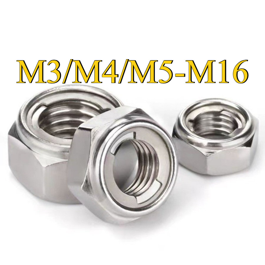All-Metal Lock Nut，Anti-Loose Nut，DIN985 Lock Nut / Self-Locking Nut ...