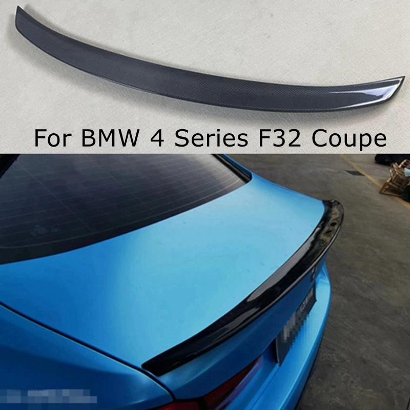 For BMW 4 Series F32 Coupe 428i 435i 3D Style Carbon Fiber Rear Spoiler Trunk Wing 2014-2020 FRP ...