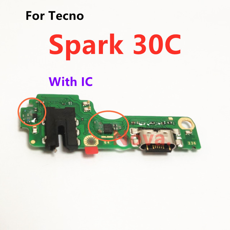 Fast Charging Board For For Tecno Spark 30C USB Charger With IC Port ...