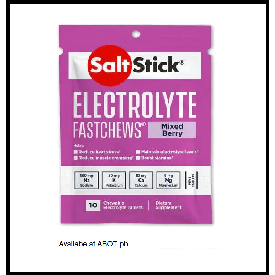 FastChews in Mixed Berry - Packet SaltStick Electrolyte 10tablets ...