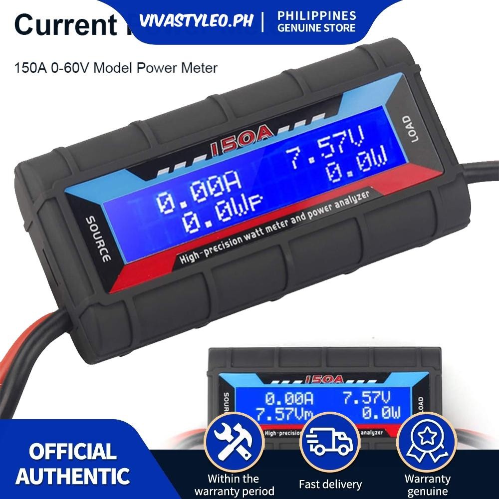 150A High Precision Watt Meter LCD Display Power Analyzer Digital RC ...