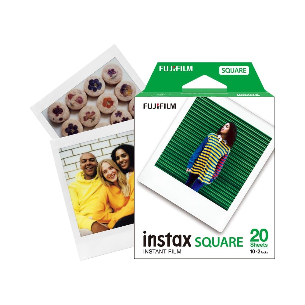 instax Fujifilm Square Format Film 20 Sheets instax SQUARE INSTAX ...